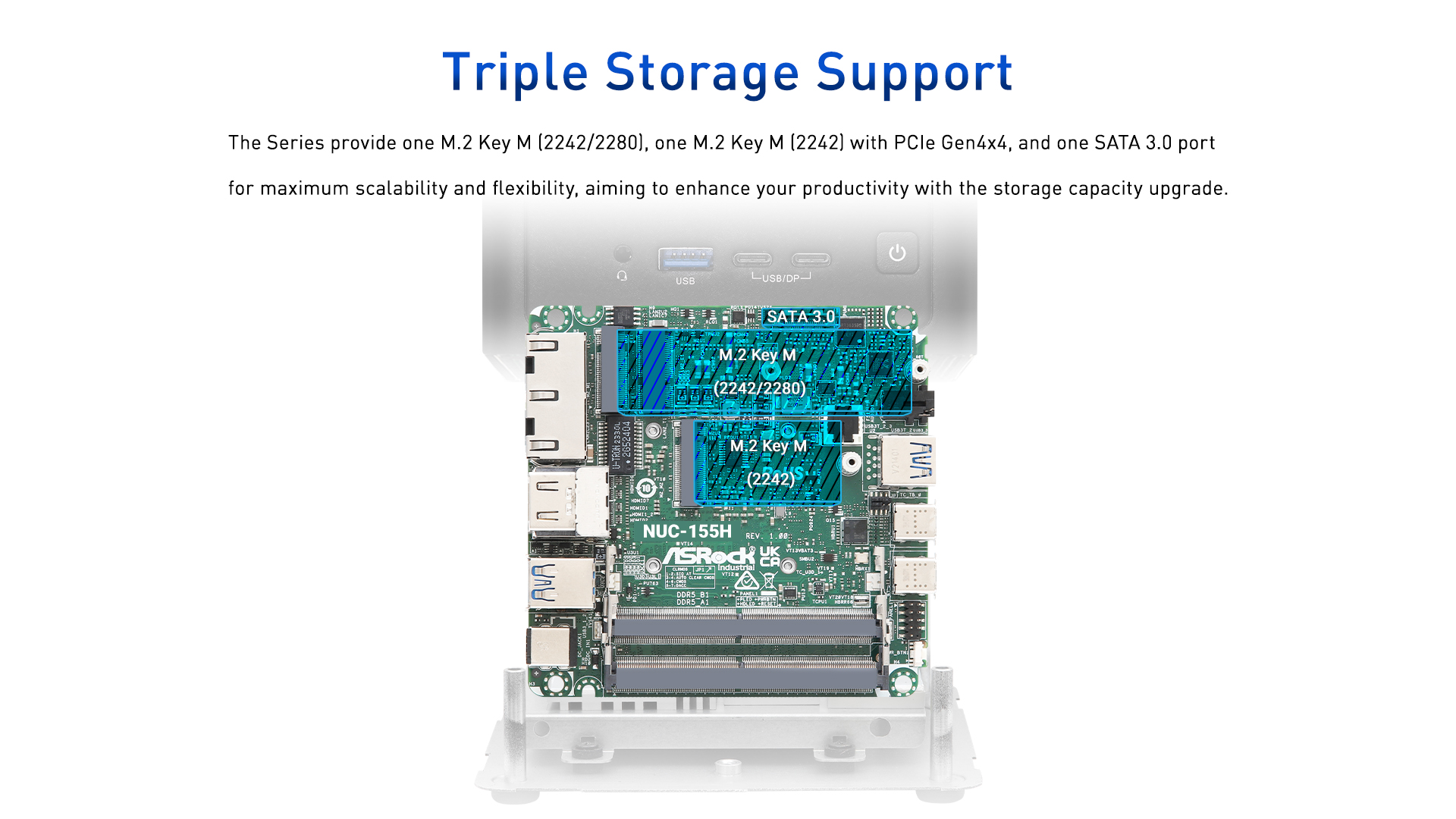 ASRock Industrial - NUC BOX-155H